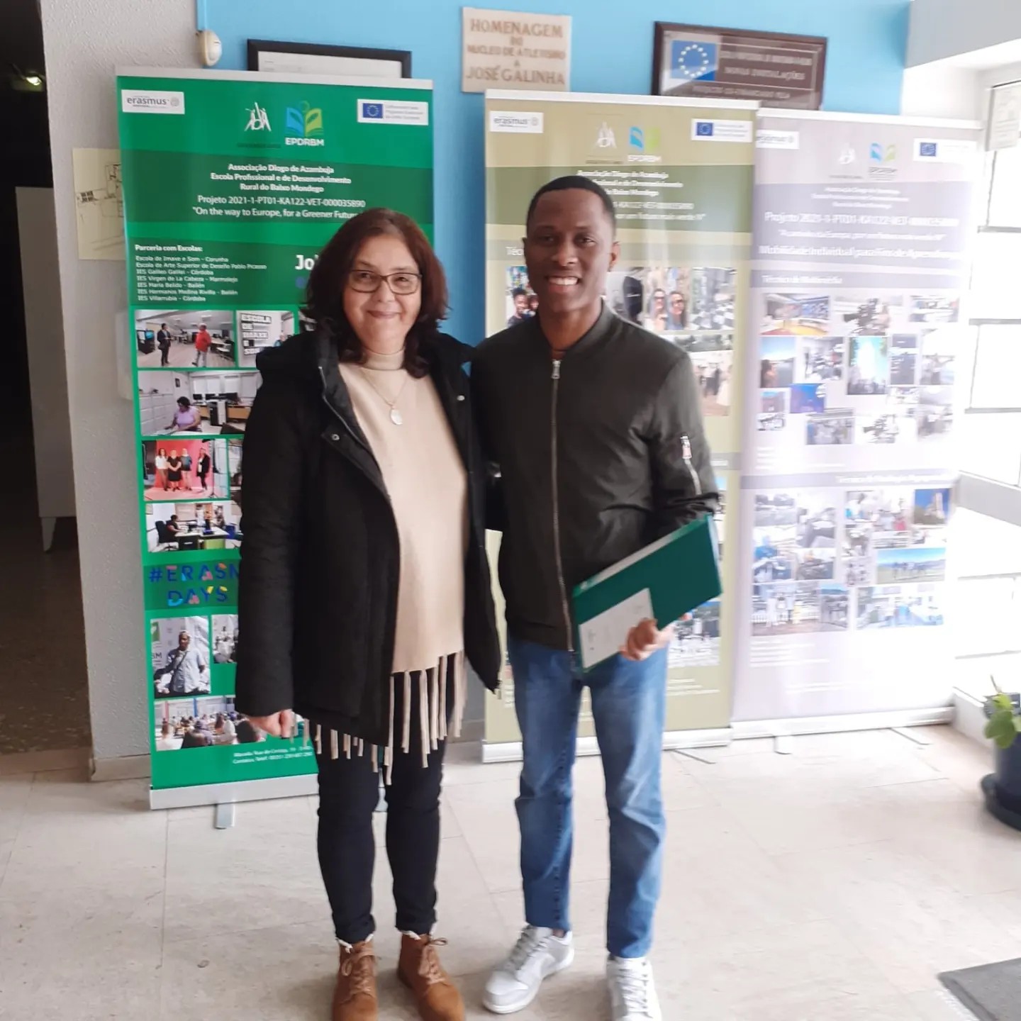 A EPDRBM realiza o primeiro estágio ERASMUS Pro - Escola Profissional e ...